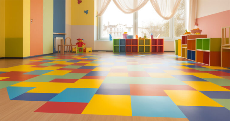 Color Your World: Picking the Best Vinyl Flooring Color for Kindergarten