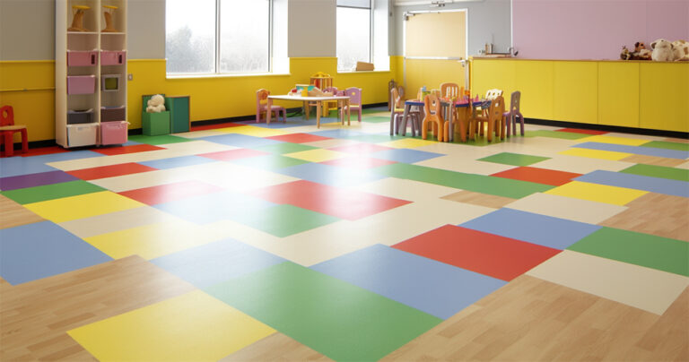 Color Your World: Picking the Best Vinyl Flooring Color for Kindergarten